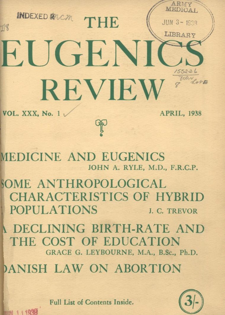 1907 - Founding of the Eugenics Society - The Mixed Museum